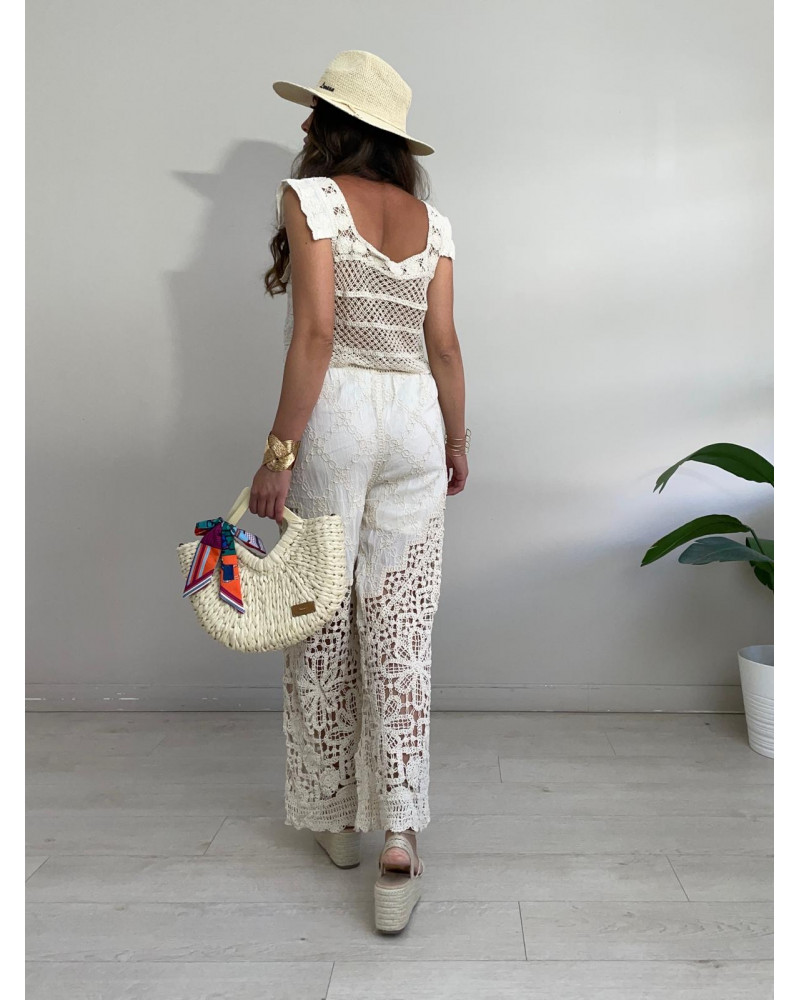 PANTALON CROCHET DALIA