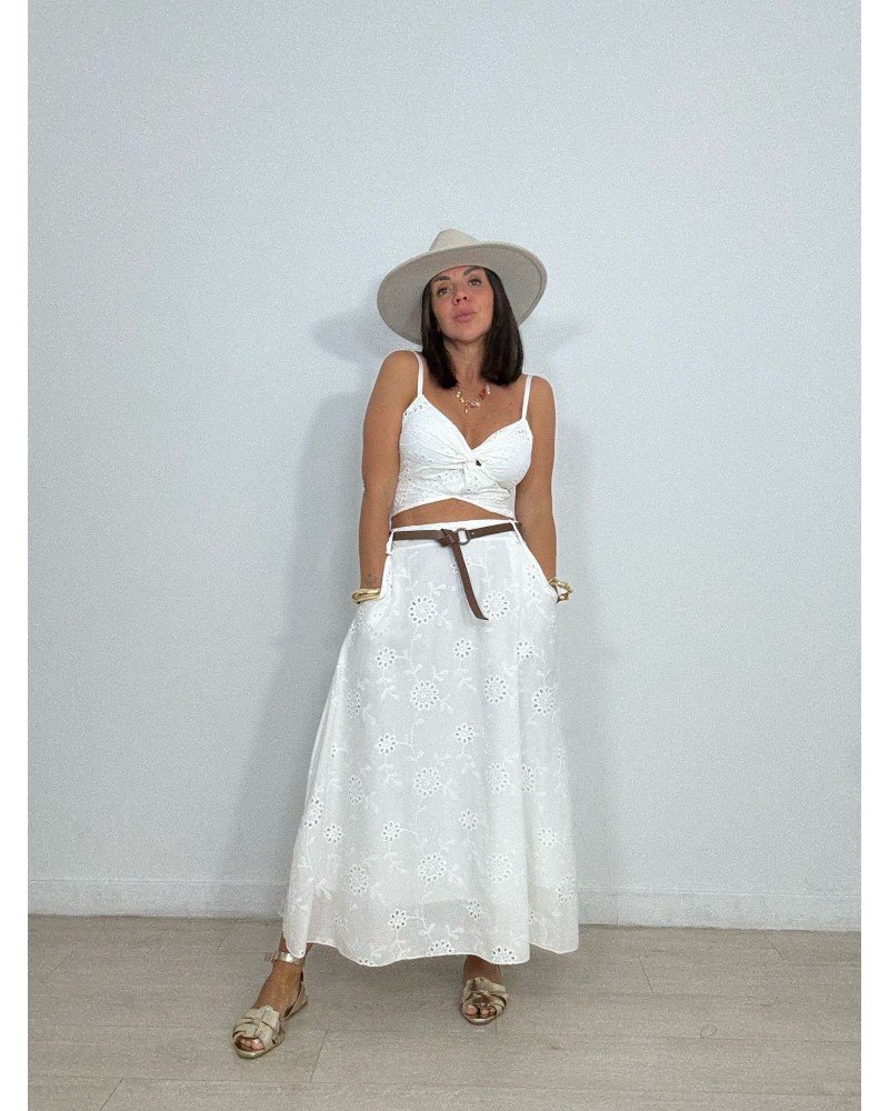 FALDA MIDY TROQUELADA